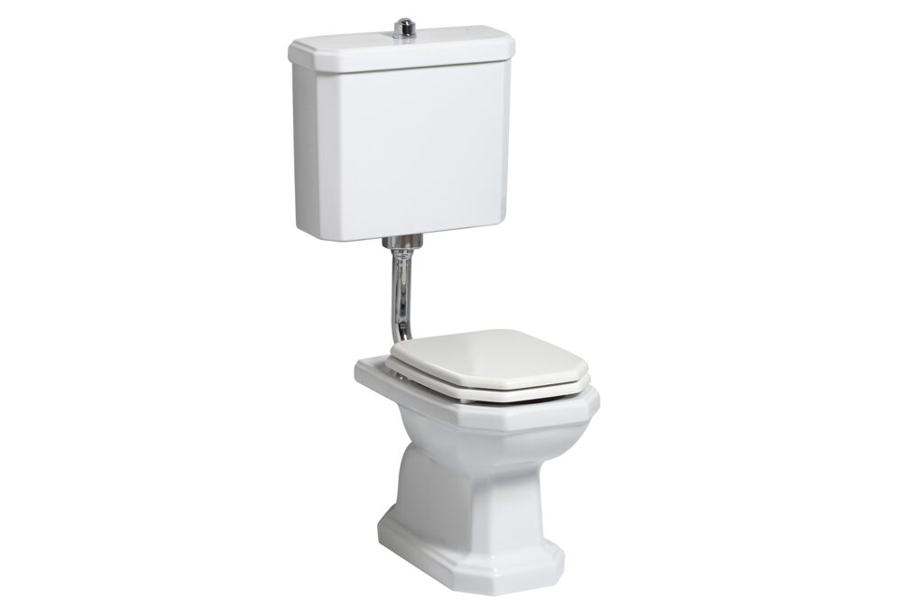 WC + low level cistern - Bleu Provence