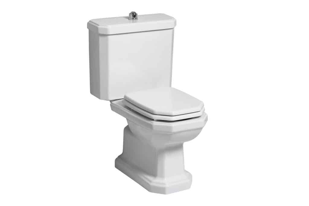 WC au sol + réservoir monobloc - Bleu Provence