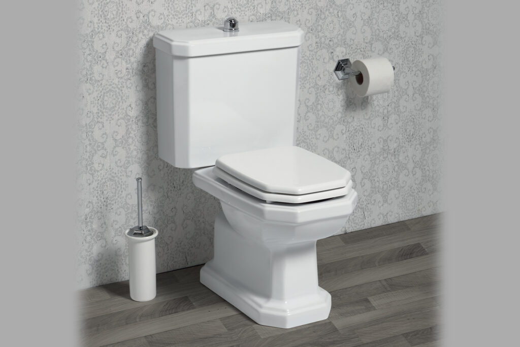 Close coupled wc pan - Bleu Provence